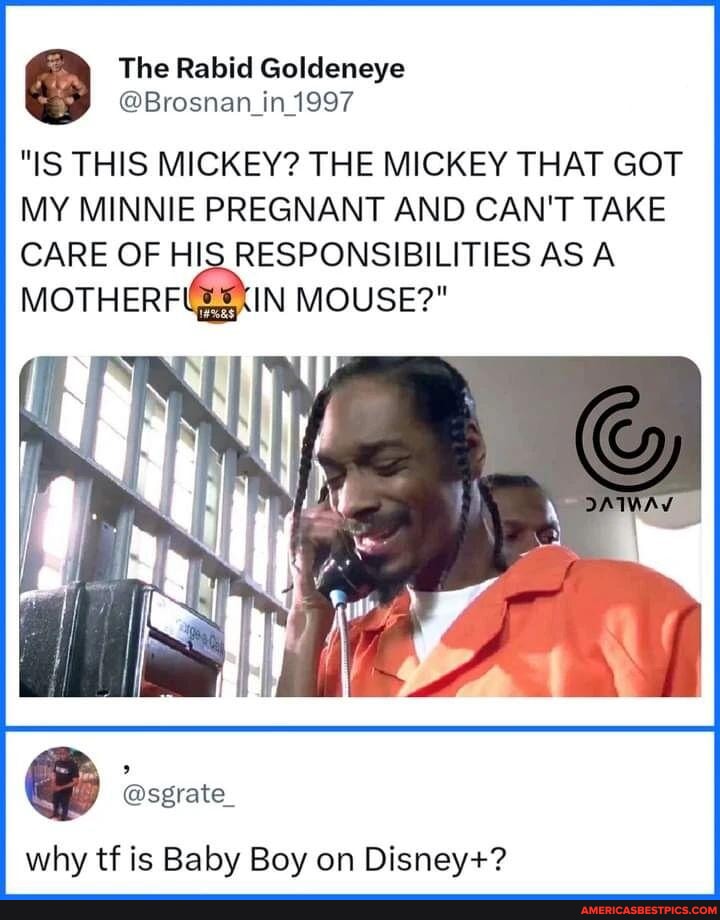 Via @datwav #babyboy #Tyrese #snoopdogg #Disney #disneyplus # ...