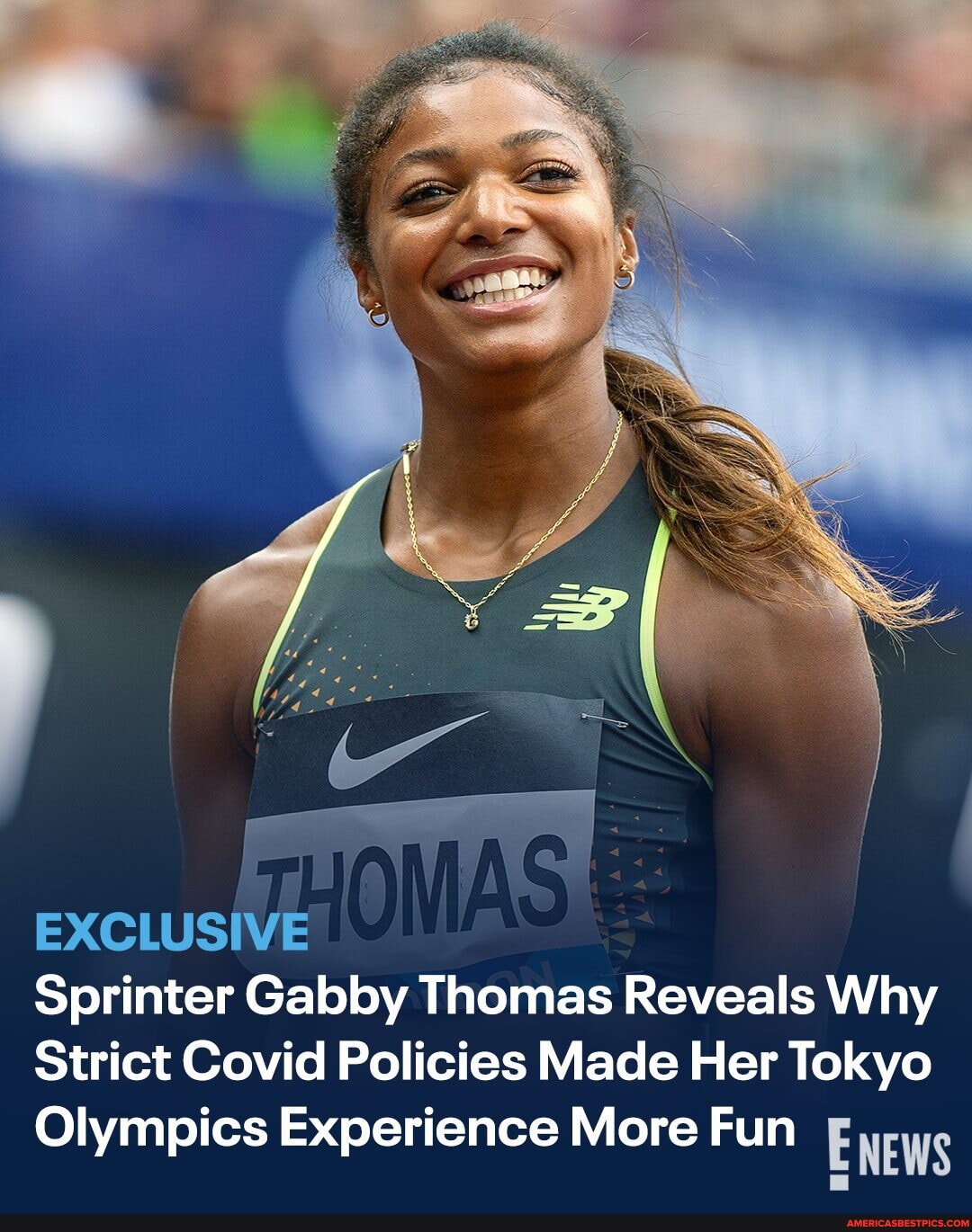 For sprinter Gabby Thomas, there was no running away from the absurdity ...