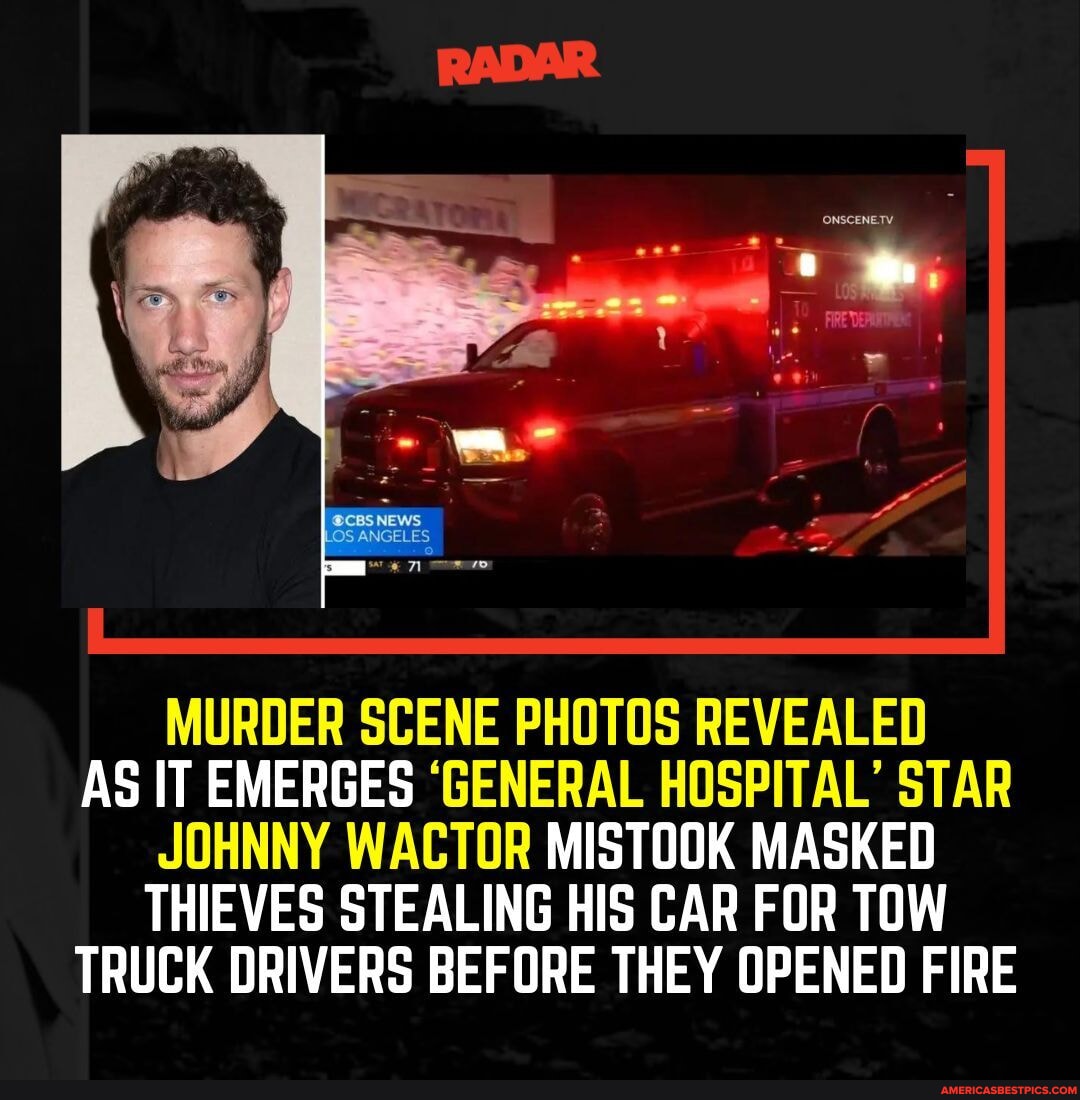 MURDER SCENE PHOTOS REVEALED AS IT EMERGES 'GENERAL HOSPITAL' STAR ...