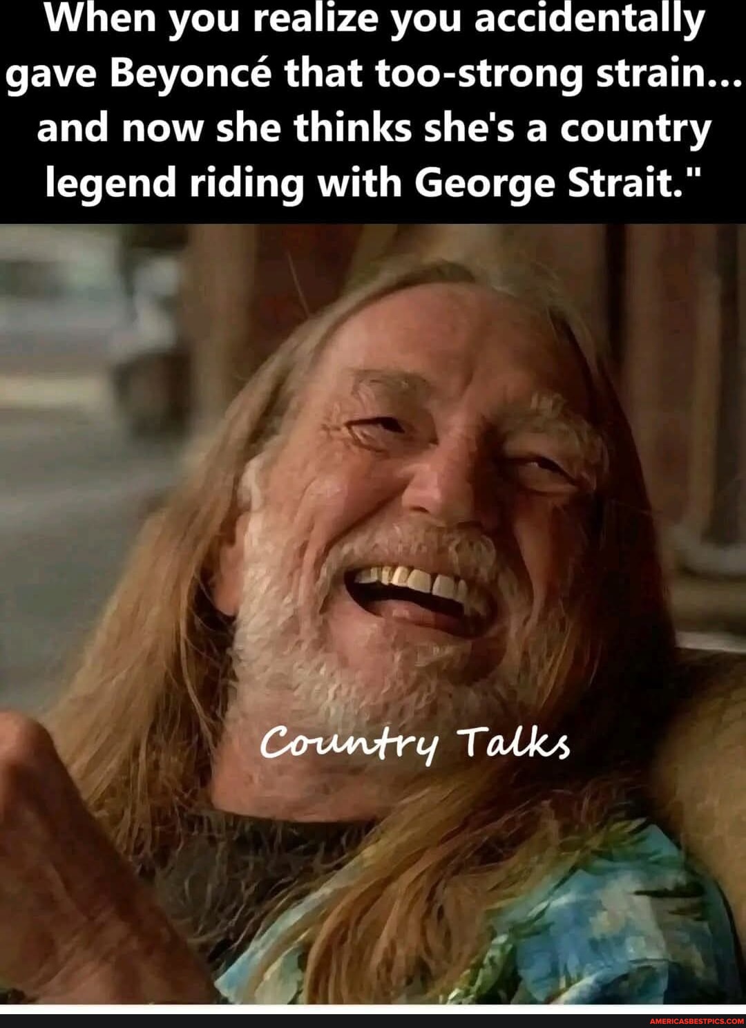 When you realize you accidentally gave Beyonce that too-strong strain ...