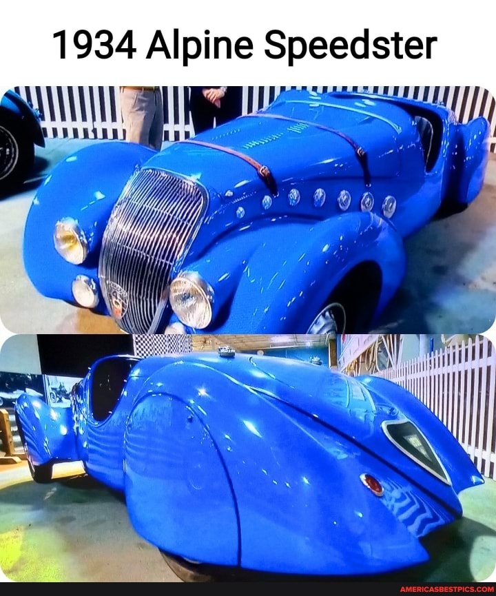 1934 Alpine Speedster - America’s best pics and videos