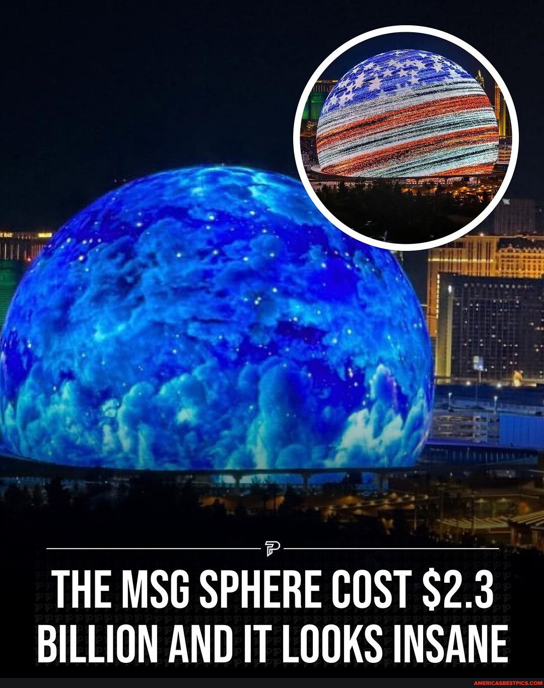 Swipe For the story behind the new MSG Sphere in Las Vegas Pubity Host ...
