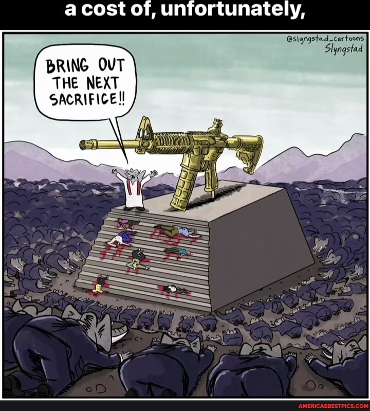 A cost of, unfortunately, cartoons Slyngstad BRING OUT THE NEXT ...