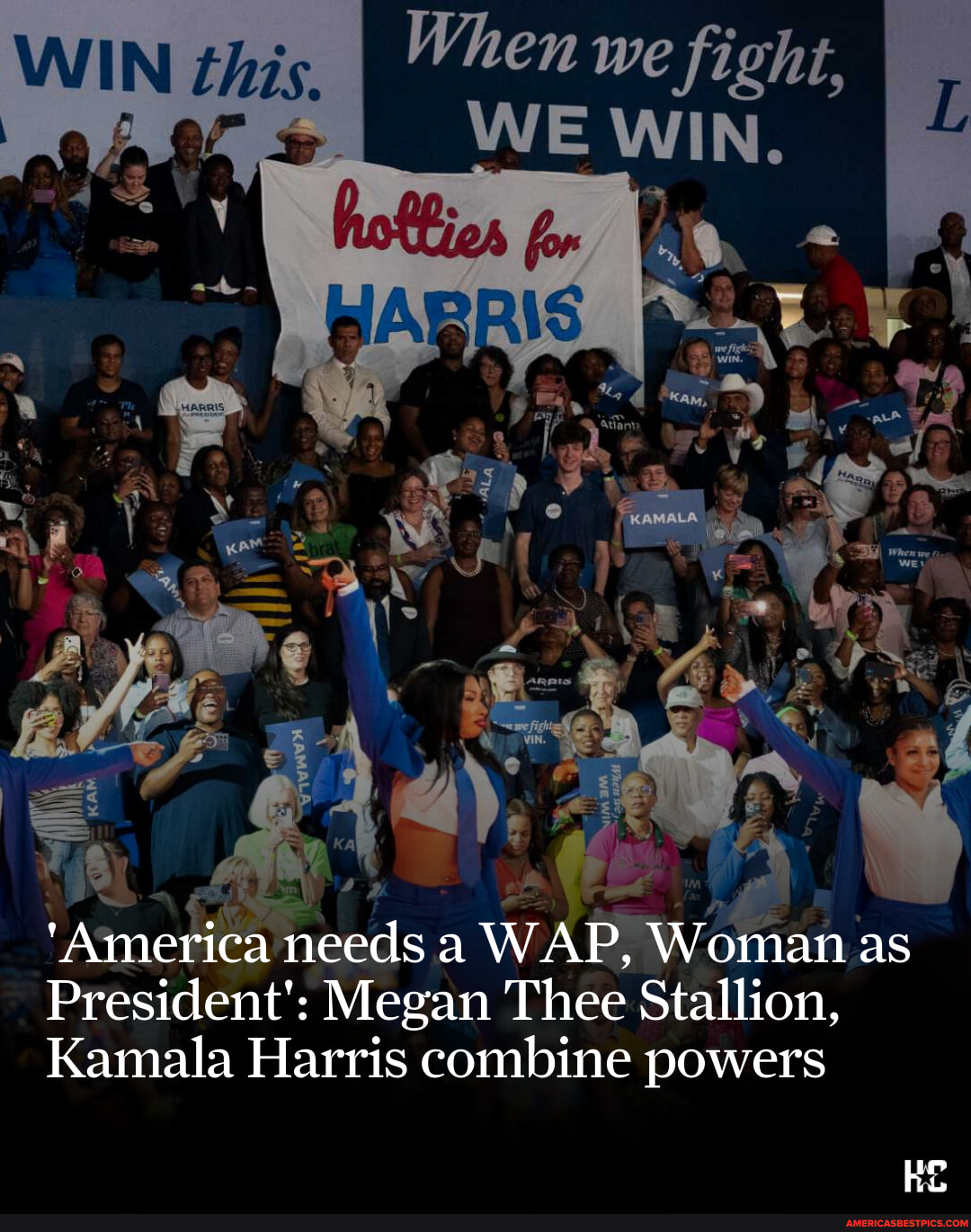 Megan Thee Stallion and Vice President Kamala Harris are giving major ...