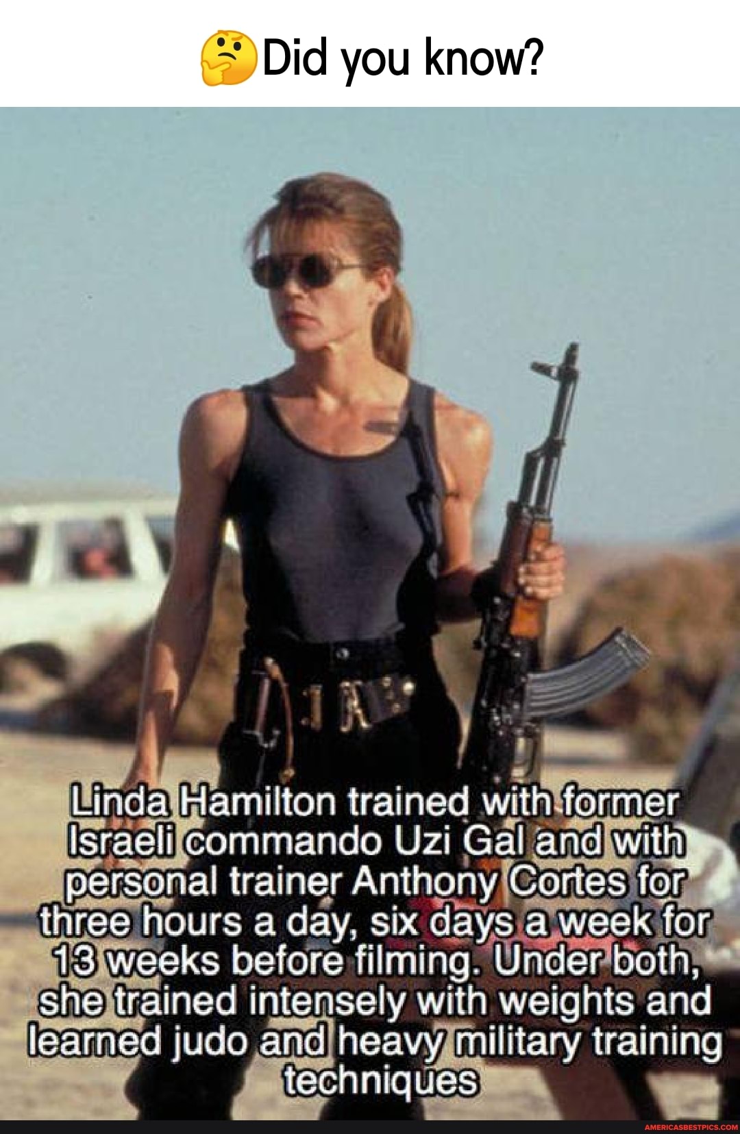 Did you know? Linca Hamilton trained with former israeli commando Uzi ...