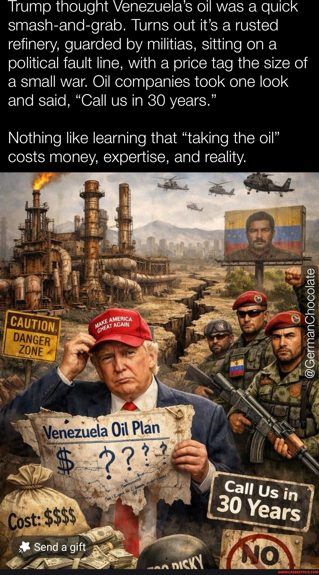 Trump thought Venezuela's oll was a quick smash-and-grab. Turns out it ...