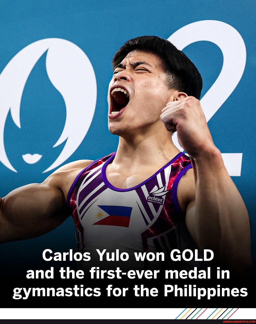 The first-ever gymnastics Olympic medal for the Philippines 👏 🇵🇭 Carlos ...