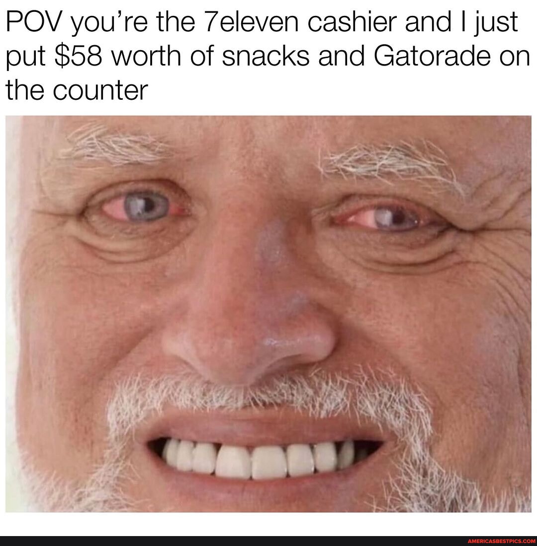 Please remove card 💳 - POV you're the 7eleven cashier and I just put ...