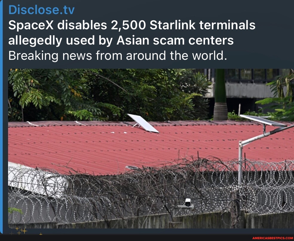 Disclose.tv SpaceX disables 2,500 Starlink terminals allegedly used by ...