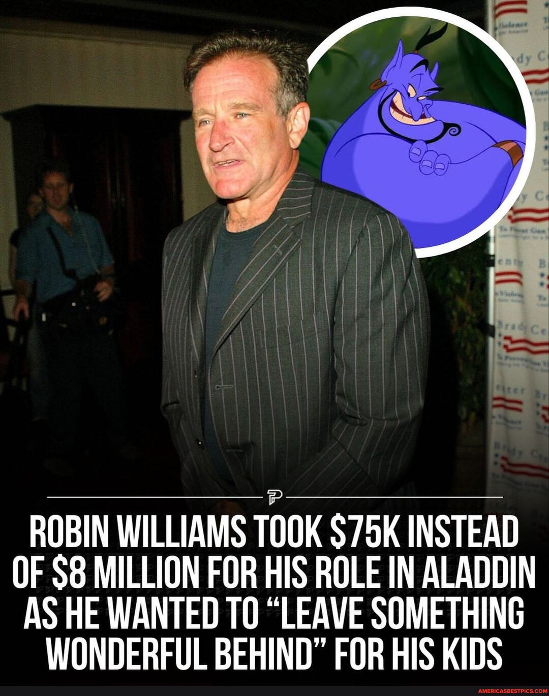 Robin Williams was at the peak of his career when he portrayed the iconic Genie in Disney's ...