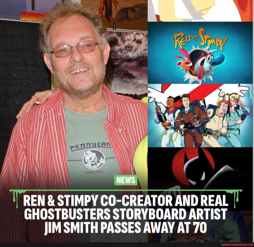 Te NEWS REN & STIMPY CO-CREATOR AND REAL GHOSTBUSTERS STORYBOARD ARTIST ...