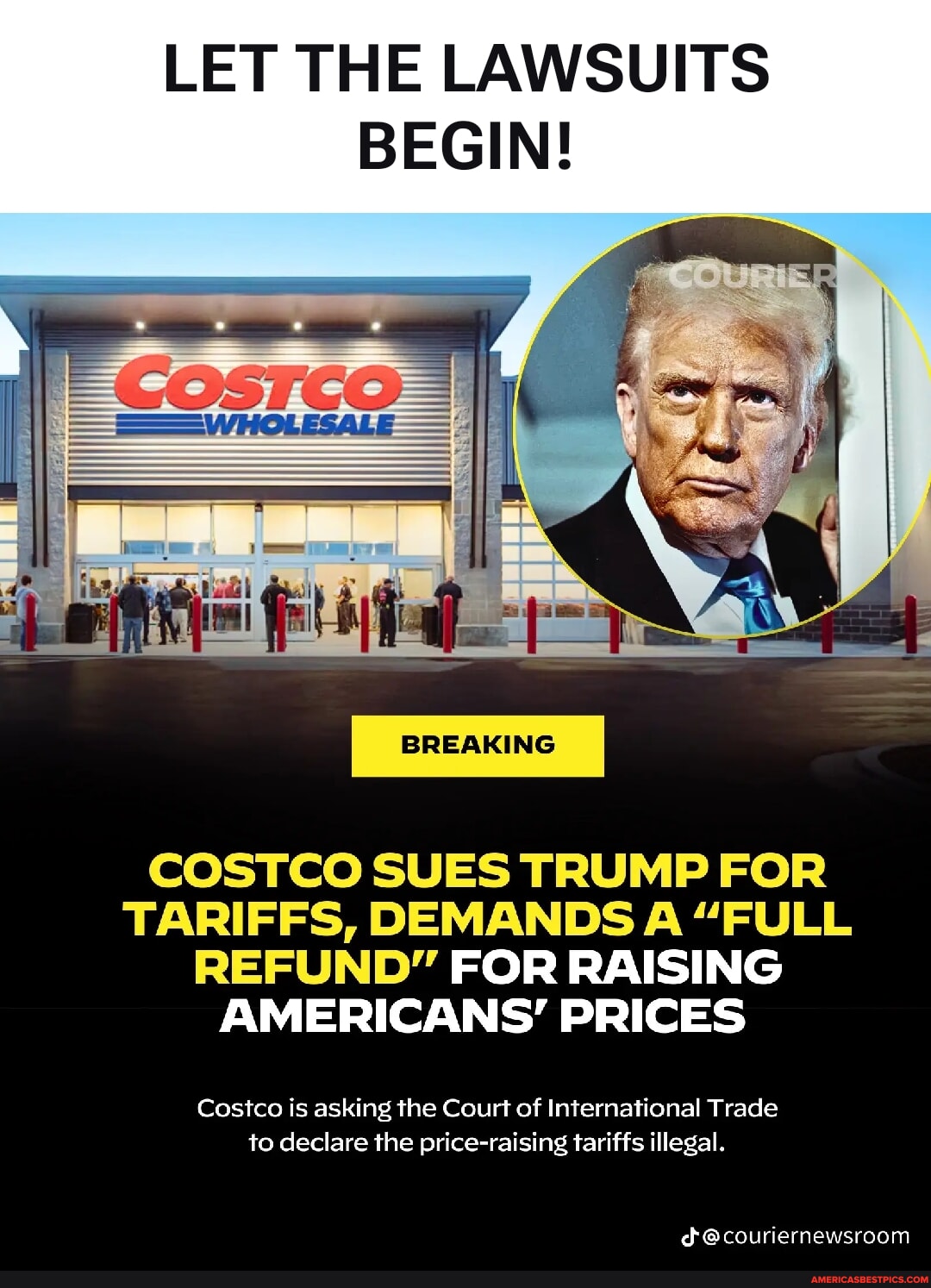 LET THE LAWSUITS BEGIN! BREAKING COSTCO SUES TRUMP FOR TARIFFS, DEMANDS ...