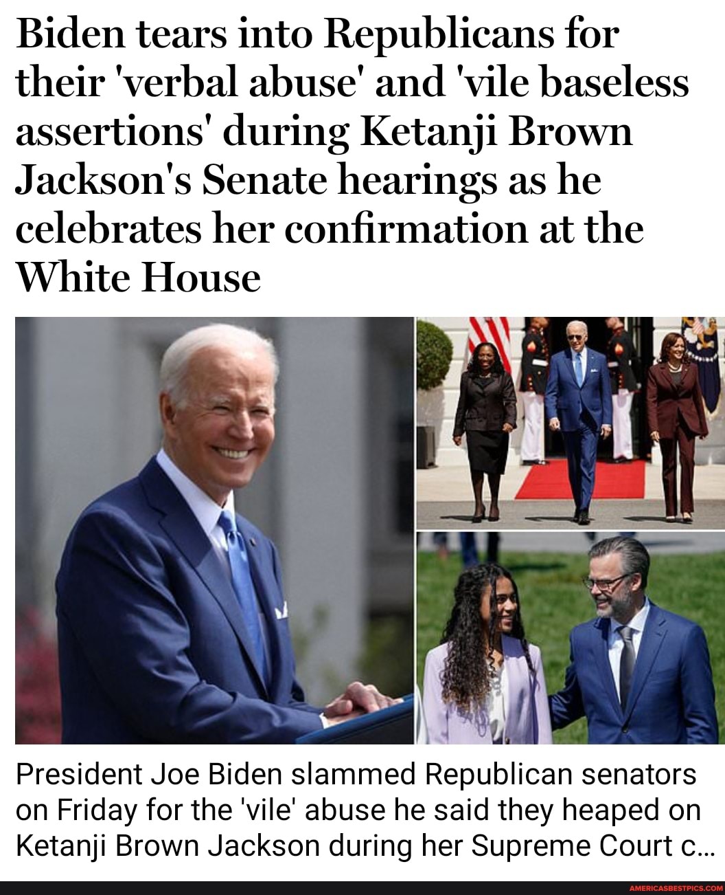 Biden tears into Republicans for their 'verbal abuse' and 'vile ...