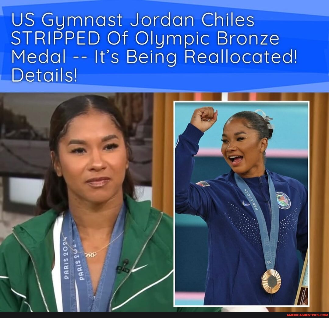 US Gymnast Jordan Chi les STRIPPED Of Olympic Bronze Medal It's Being ...