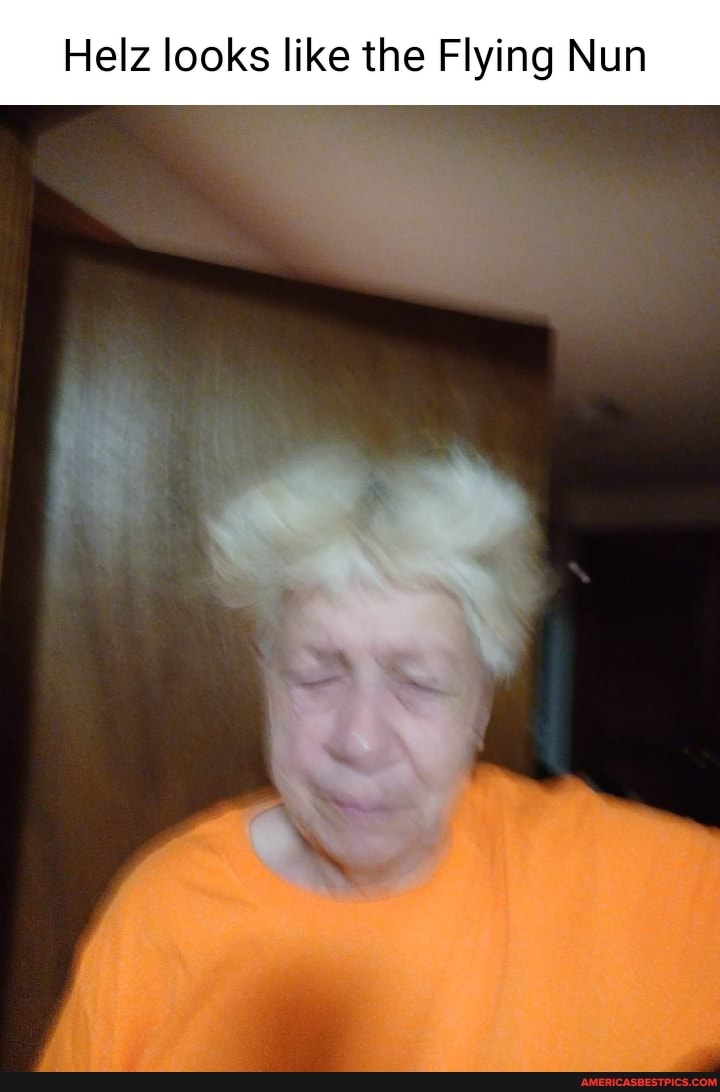Helz looks like the Flying Nun - America’s best pics and videos