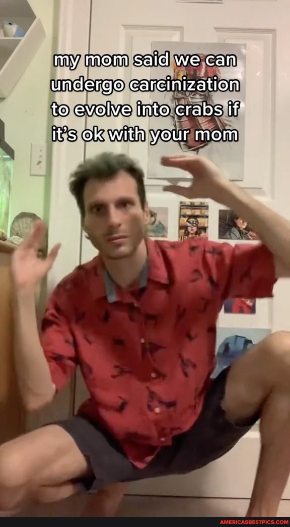 🦀 Progress to crab. #crabrave #marinebiology #wildgreenmemes - my mom ...