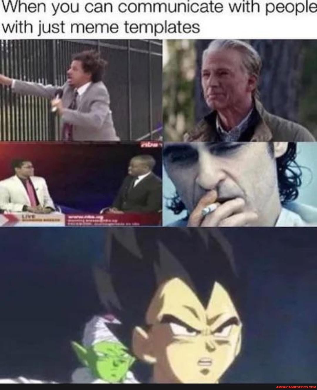 En you can communicate with people with just meme templates - America’s ...