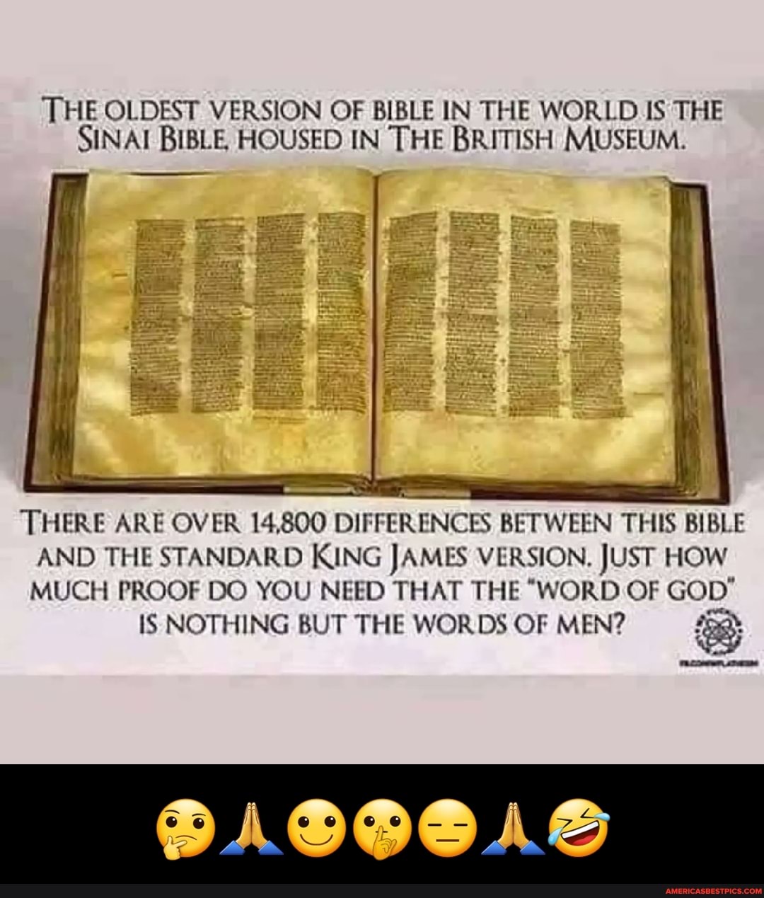 THE OLDEST VERSION OF BIBLE IN THE WORLD IS THE SINAI BIBLE, HOUSED IN ...