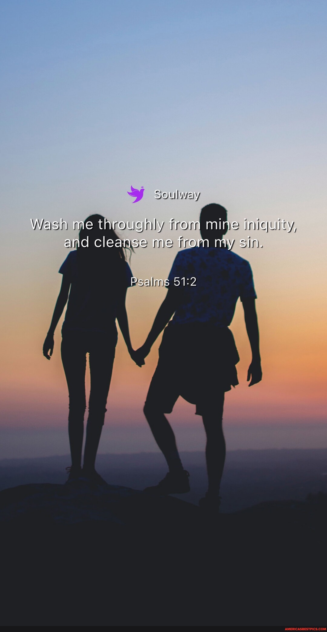 Soulway Wash me throughly from mine iniquity, and cleanse me from my ...