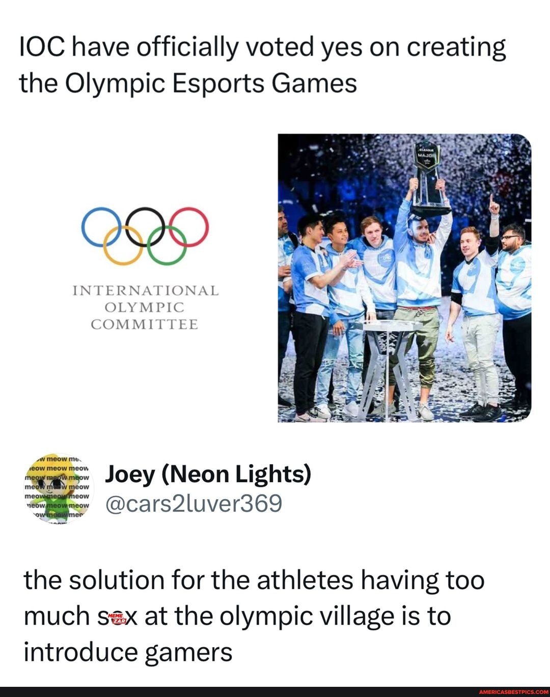 ESports Olympics is hugeeee #meme #memezar #memes #funny #viral # ...