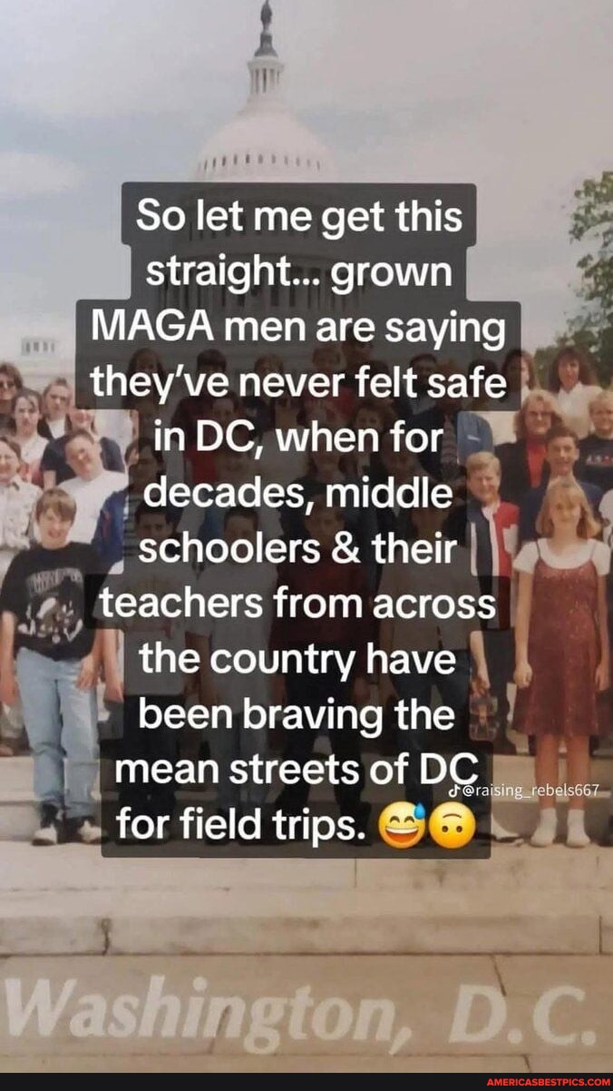 So let me get this straight... grown MAGA men are saying they've never ...