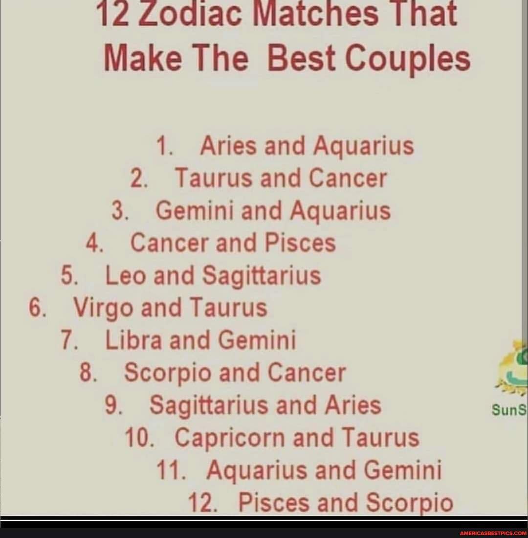 Which zodiac signs are the best couples 60 photos - Astrologytoyou.com
